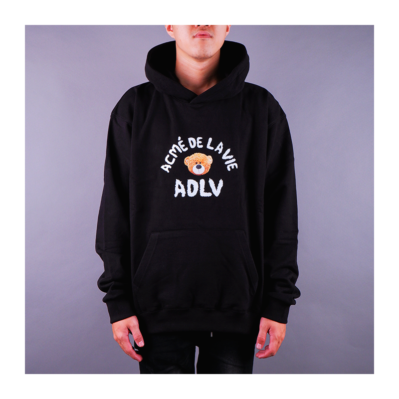 ADLV Teddy Bear Doll Hoodie Black | HM8Store