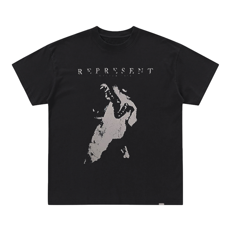 Represent Wolves of Winter Hill Tee Black | HM8Store